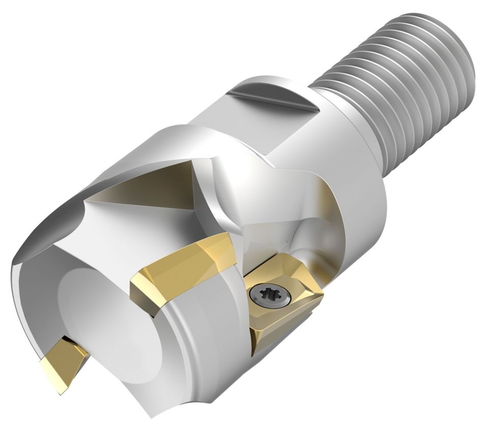 Mill 1-10™ Helical End Mills • Screw-On • Metric