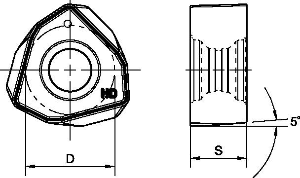 Copy Mills Indexable Inserts • WOEJ13...
