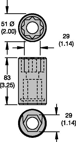 5121 8 Socket