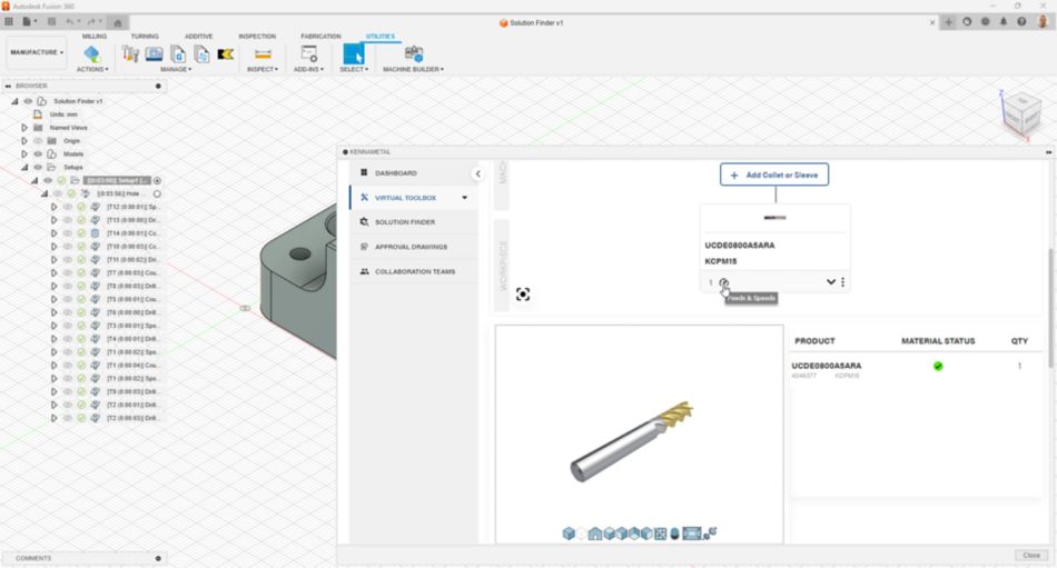 Fusion 3D CAD/CAM/CAE/PCB Software - Kennametal