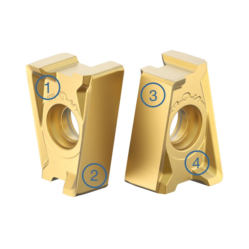 Mill 4-15™ Shoulder Mills - Kennametal