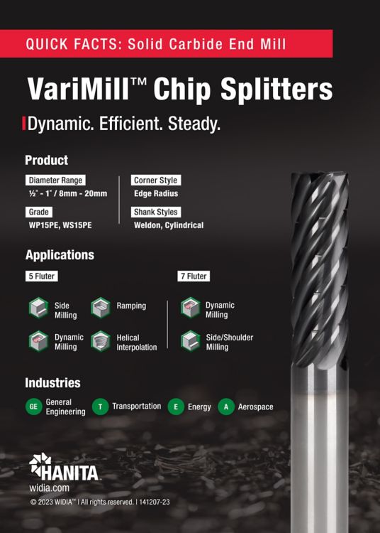 VariMill™ Chip Splitters™